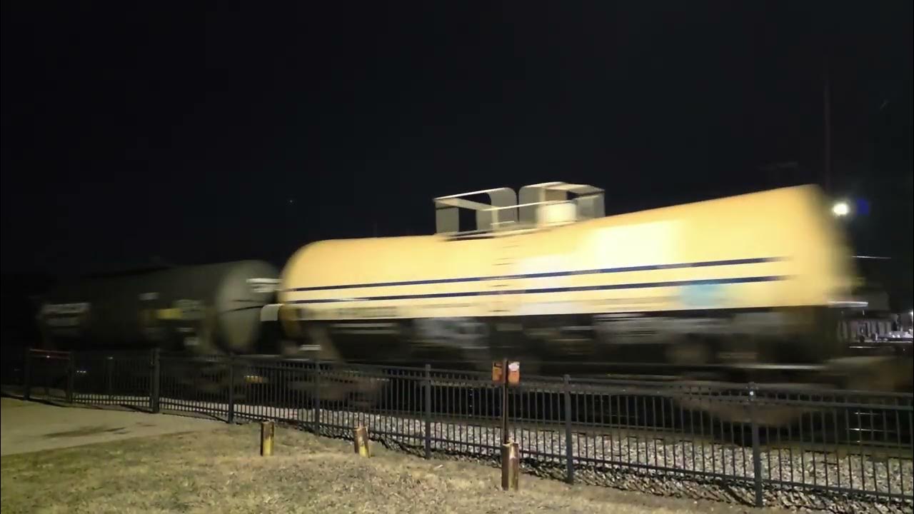 CN Train 394 CN 3404 CN 2956 MT DPU CN 2677 706 Axles Durand, Michigan March 13, 2025 0127 - YouTube