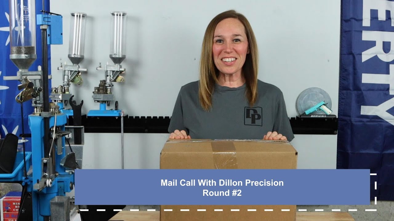 Mail Call With JennyJ1911 From Dillon Precision Round 2 - YouTube
