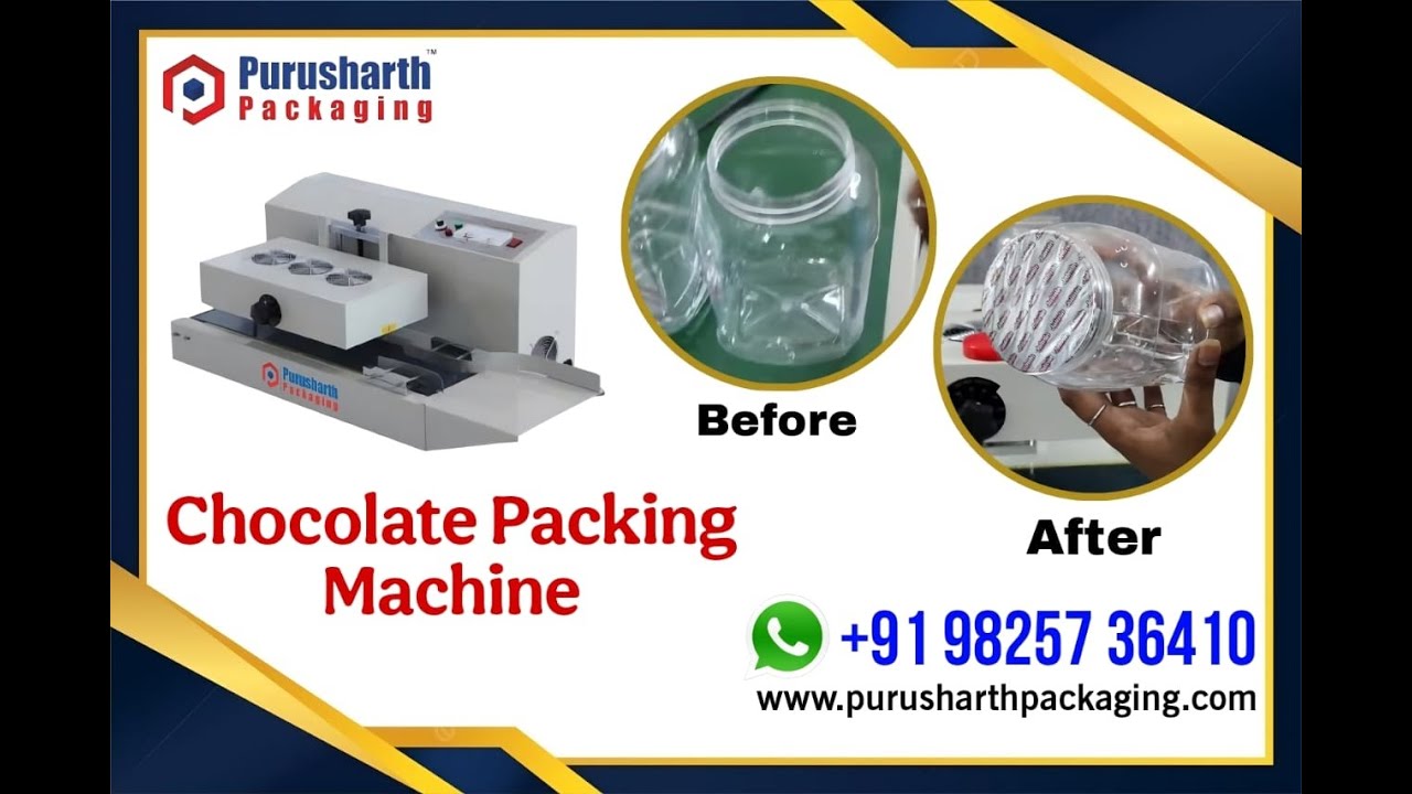 Chocolate jar packing machine II Revolutionary Chocolate Packaging ...