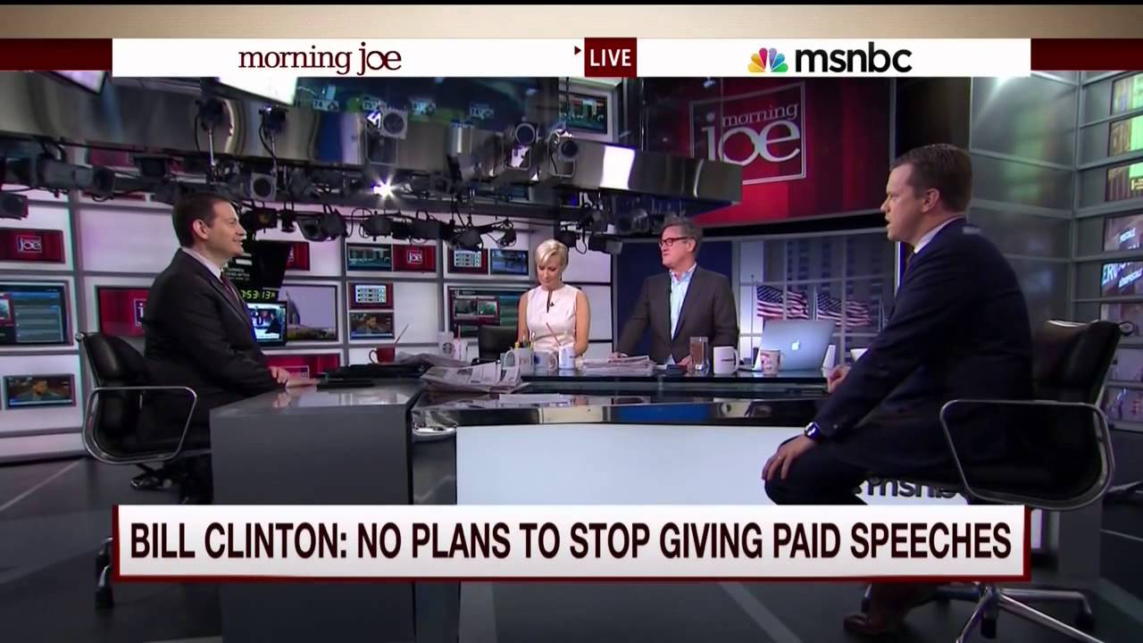 Morning Joe Panel Discusses Bill Clinton's Foundation Comments Pt. I ...