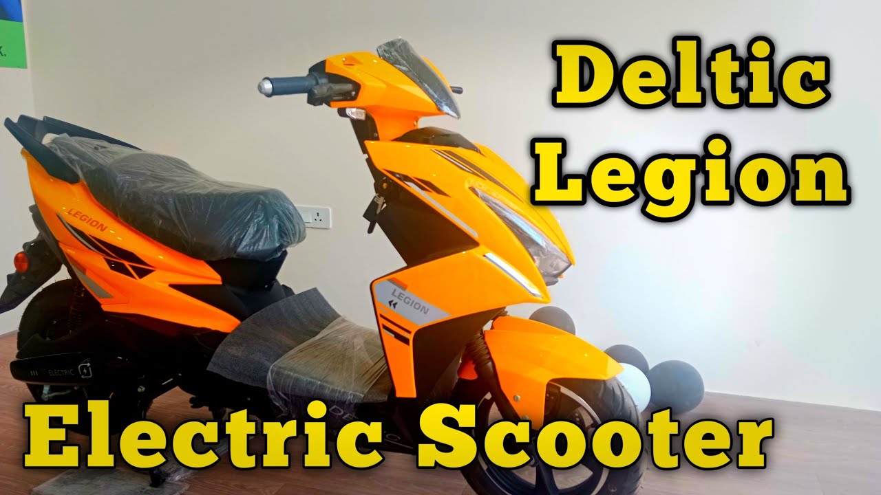 Deltic Legion electric scooter reviews / range 100 km price ? | jeet ...