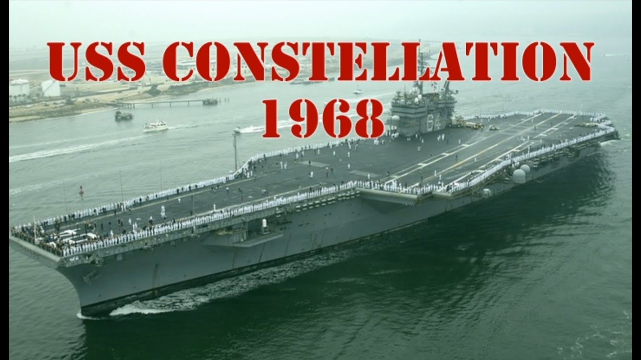 USS Constellation 1968: Vietnam War Carrier Ops in Action! - YouTube