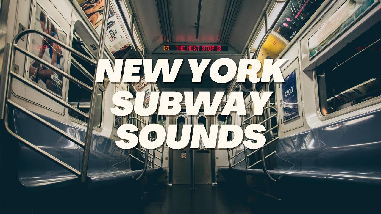New York Subway Sounds 🚇🗽Real Videos | 15 minutes of Ambient New York ...