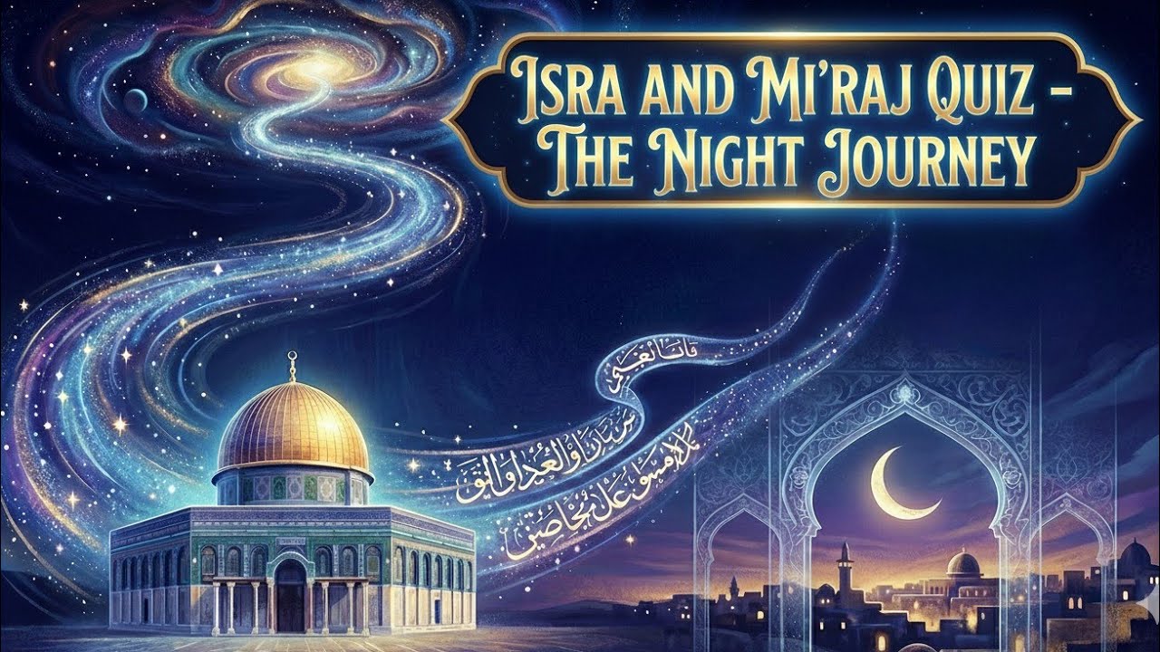 Isra and Miraj | Islamic Quiz | Islamic Question & Answer | #quran | # ...