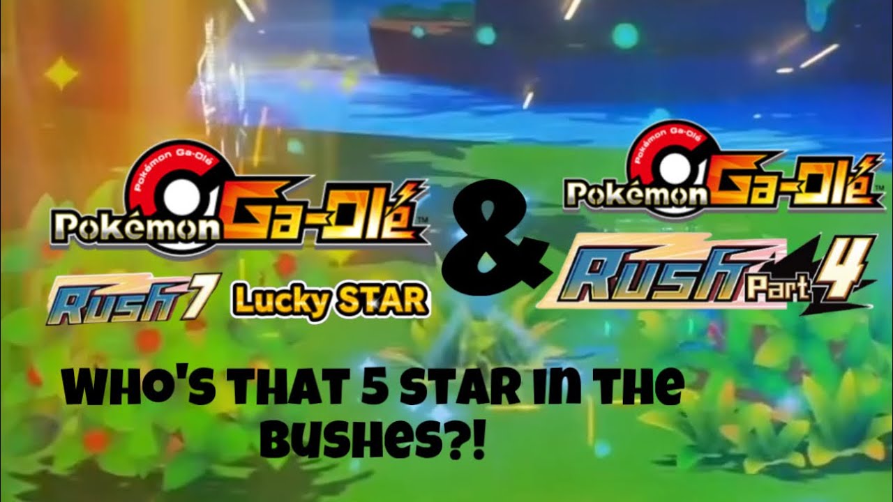 *OUR 97TH FIVE STAR BURST OUT FROM THE BUSHES?!* Pokemon gaole rush ...