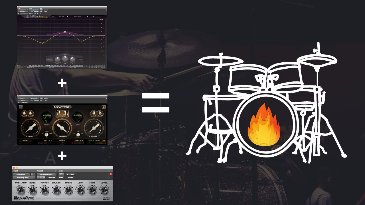 Mixing a Mono Drum Room Mic in Pro Tools | Excerpt - YouTube