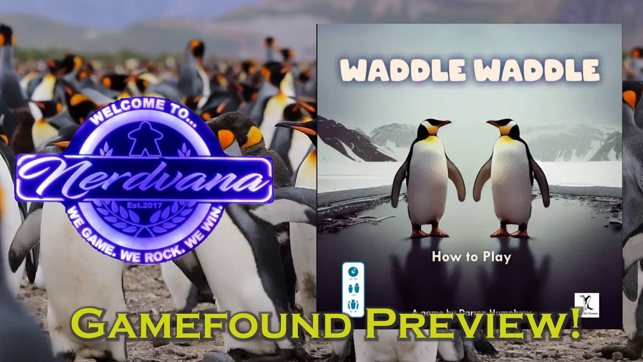 Waddle Waddle Gamefound Preview - YouTube