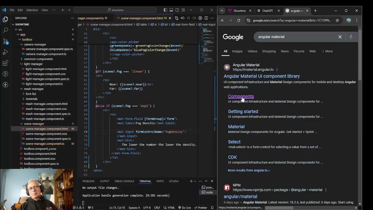 Angular/ThreeJS - Video 248 fog density - YouTube