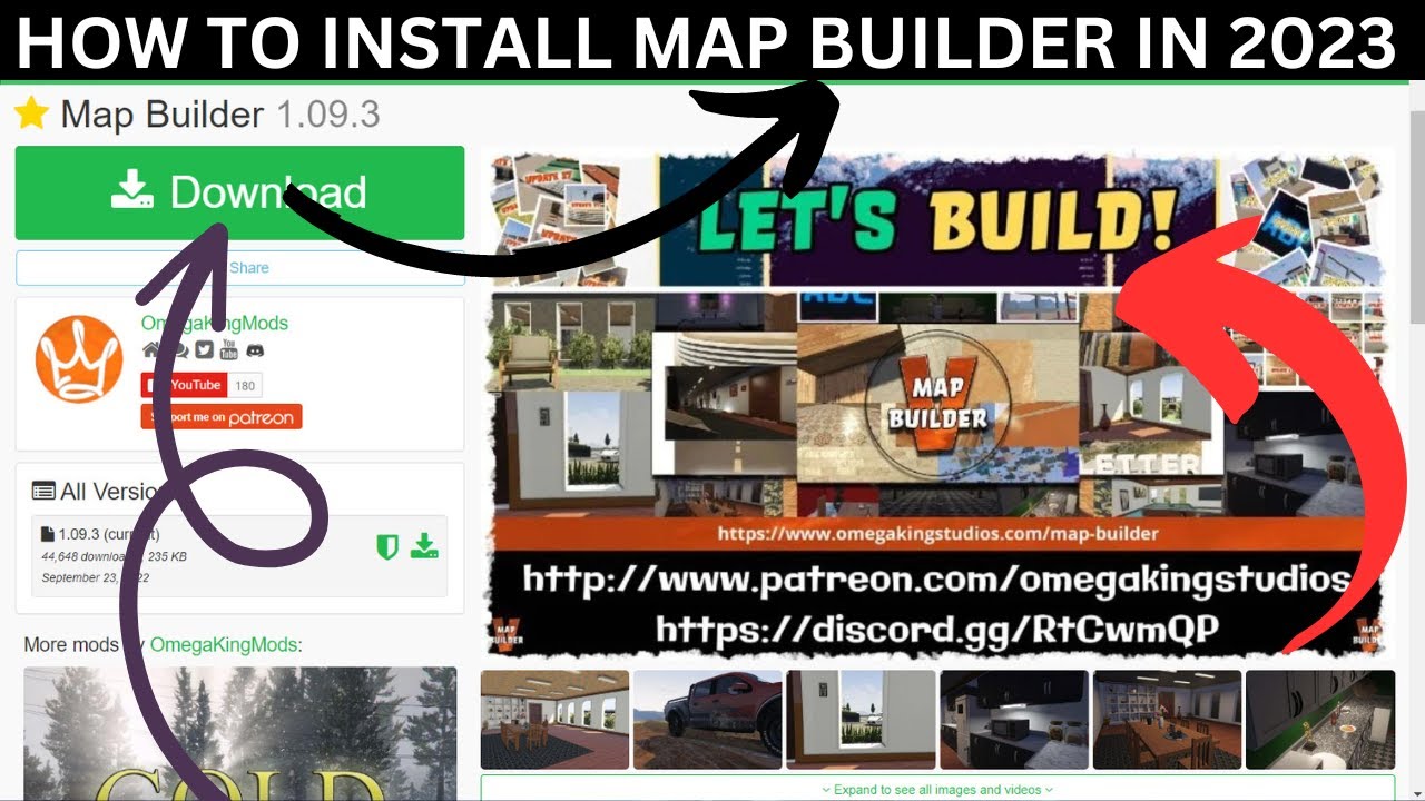 How to install MAP BUILDER in 2023 with new link | easyway | step by ...