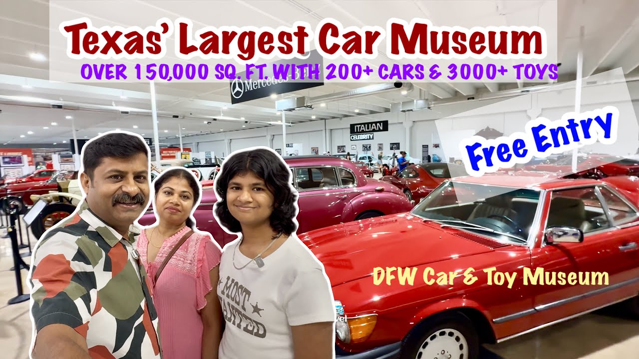 Free Entry: DFW Car & Toy Museum – Texas’ Biggest Auto Collection ...