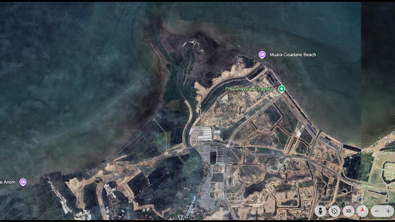 Google Earth: PIK 2 Timelapse 1985-2024, termasuk pagar bambu misterius ...