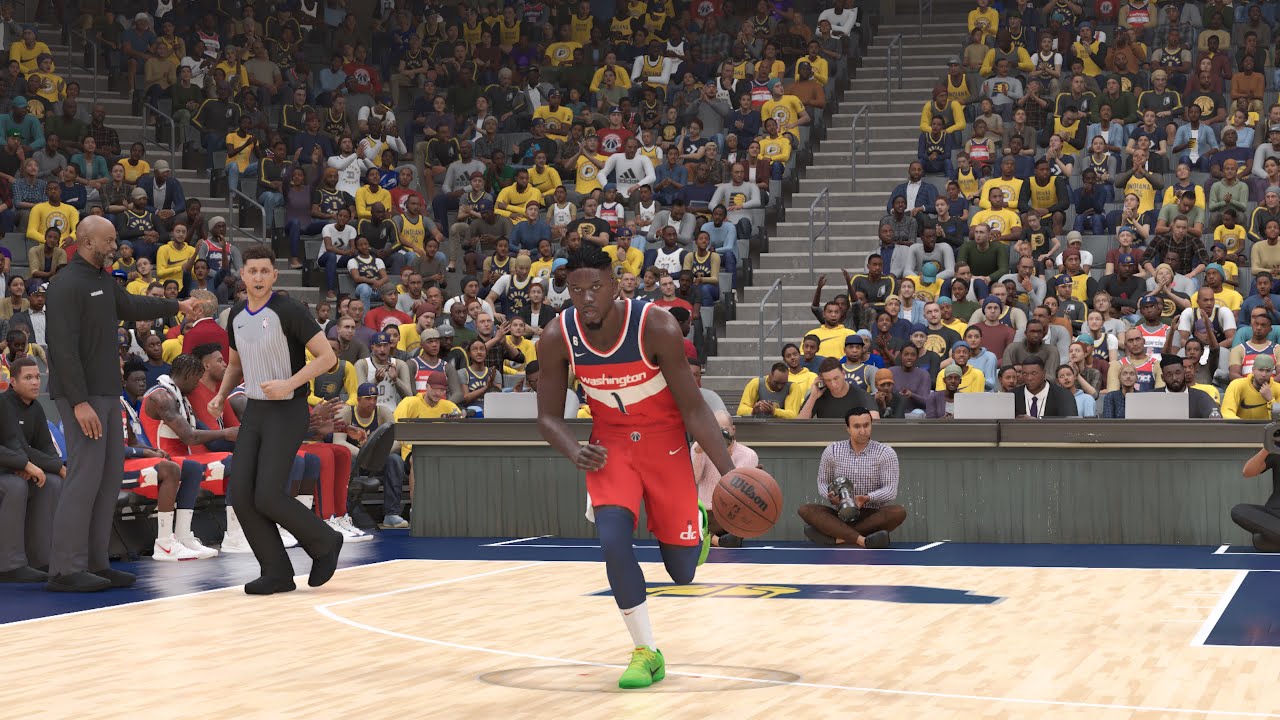 NBA 2k23 my career ep 2- our first NBA game ! - YouTube