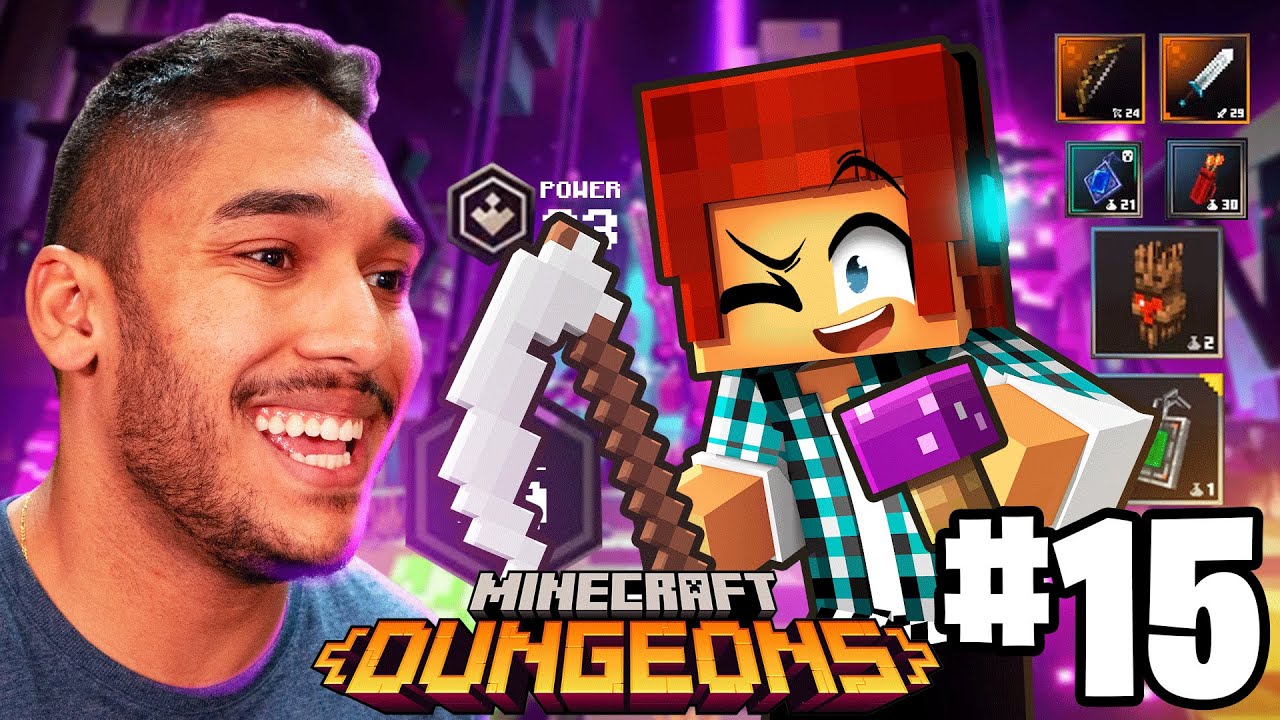 AUTHENTICGAMES jogando MINECRAFT DUNGEONS com AMIGOS! - PARTE 15 - YouTube