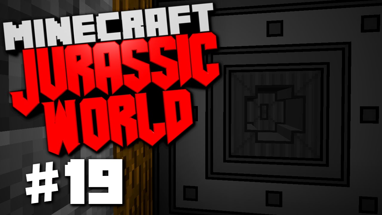 Jurassic World | Minecraft Rexxit Modpack #19 "TREX Pens ...