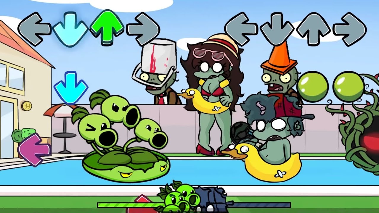 Friday Night Funkin' VS (Threepeater w/ Zampalga vs Zombie BF) Watery ...