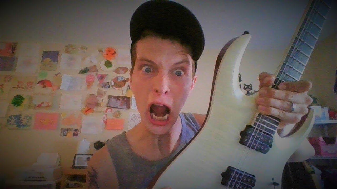 This riff slams! (Drop A Sharp tuning) - YouTube