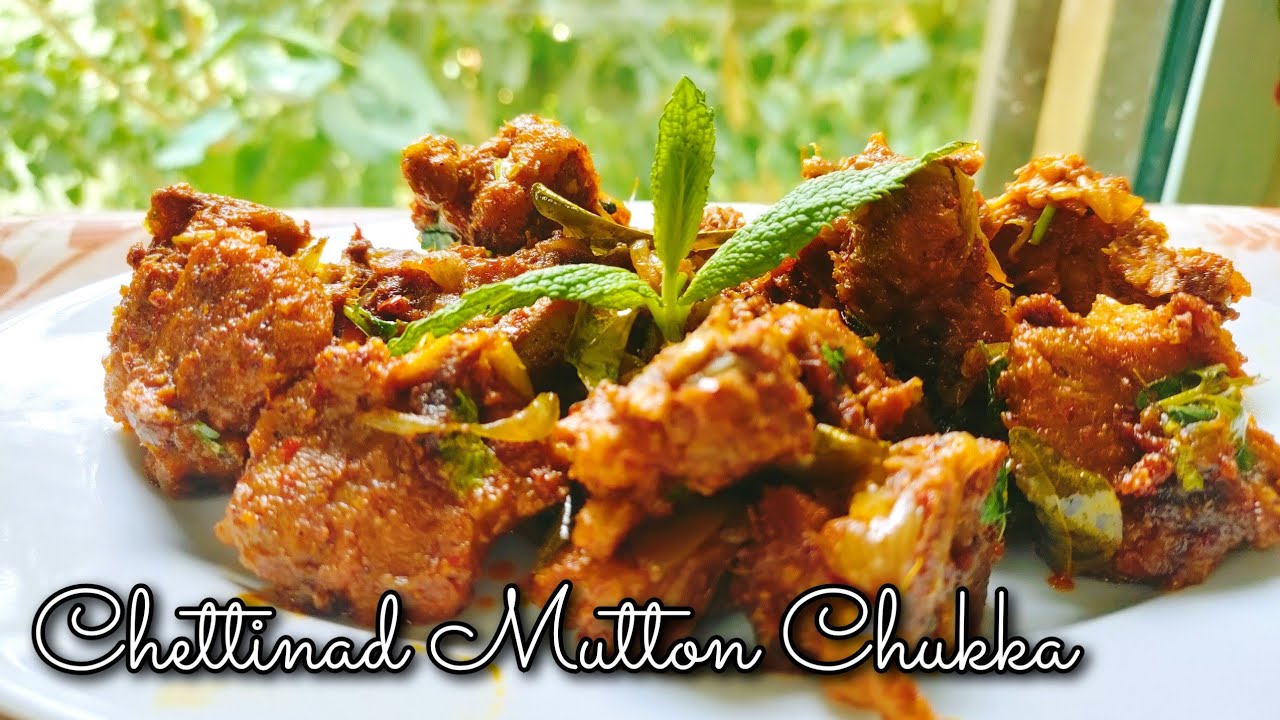 Chettinad Mutton Chukka Recipe |Mutton Chukka Varuval | மட்டன் சுக்கா ...