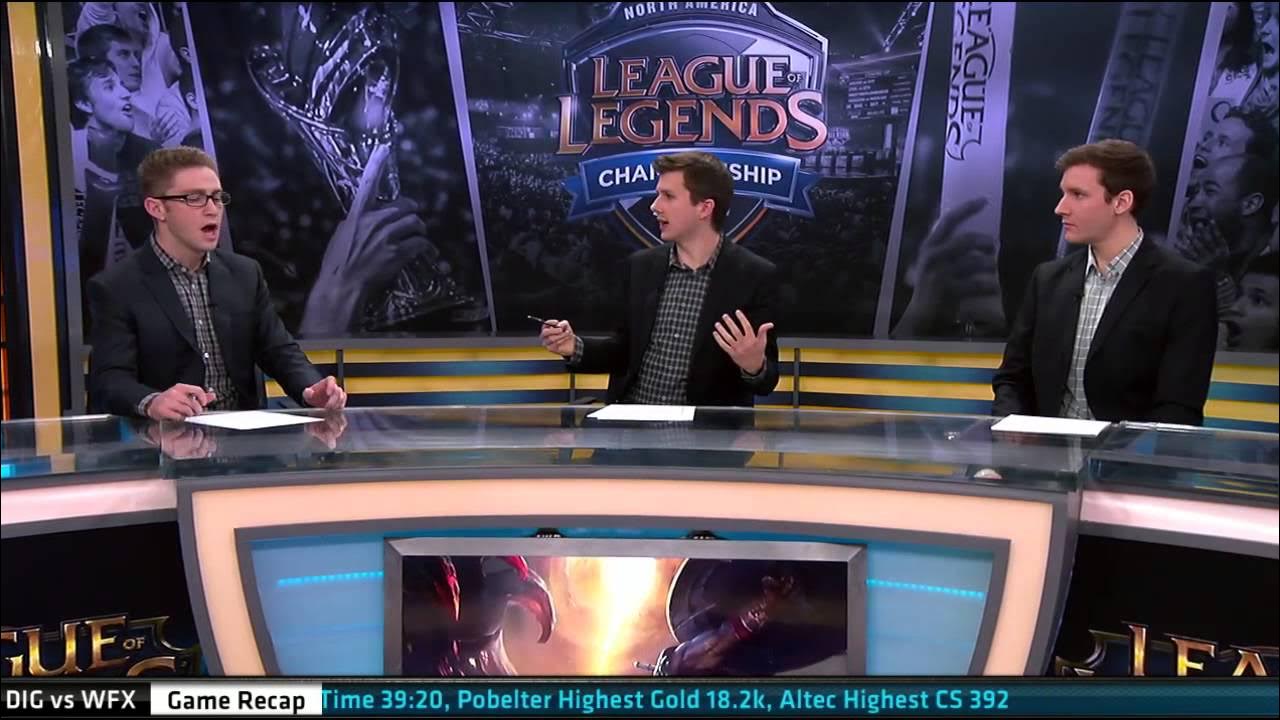 Dignitas vs Winterfox post-match analyst desk | W2D2 S5 NA LCS Spring 2015 - YouTube