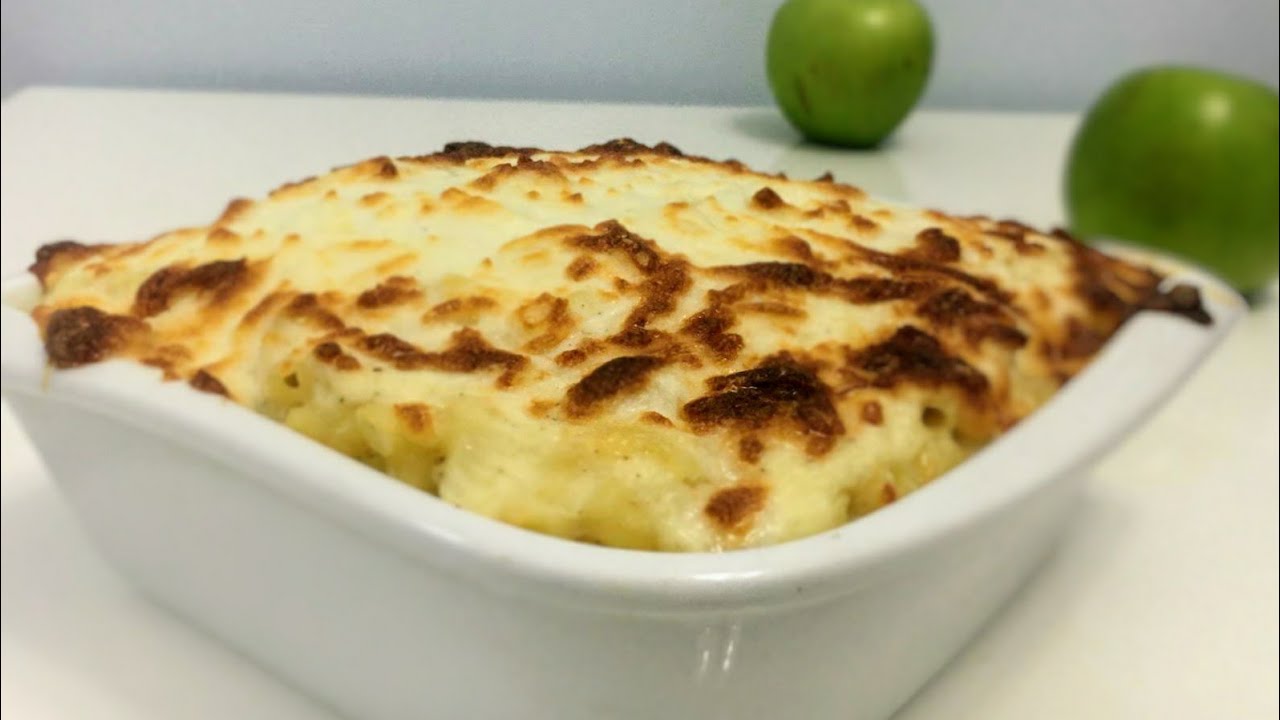 Baked bechamel pasta//white sauce pasta//how to make bechamel sauce at ...