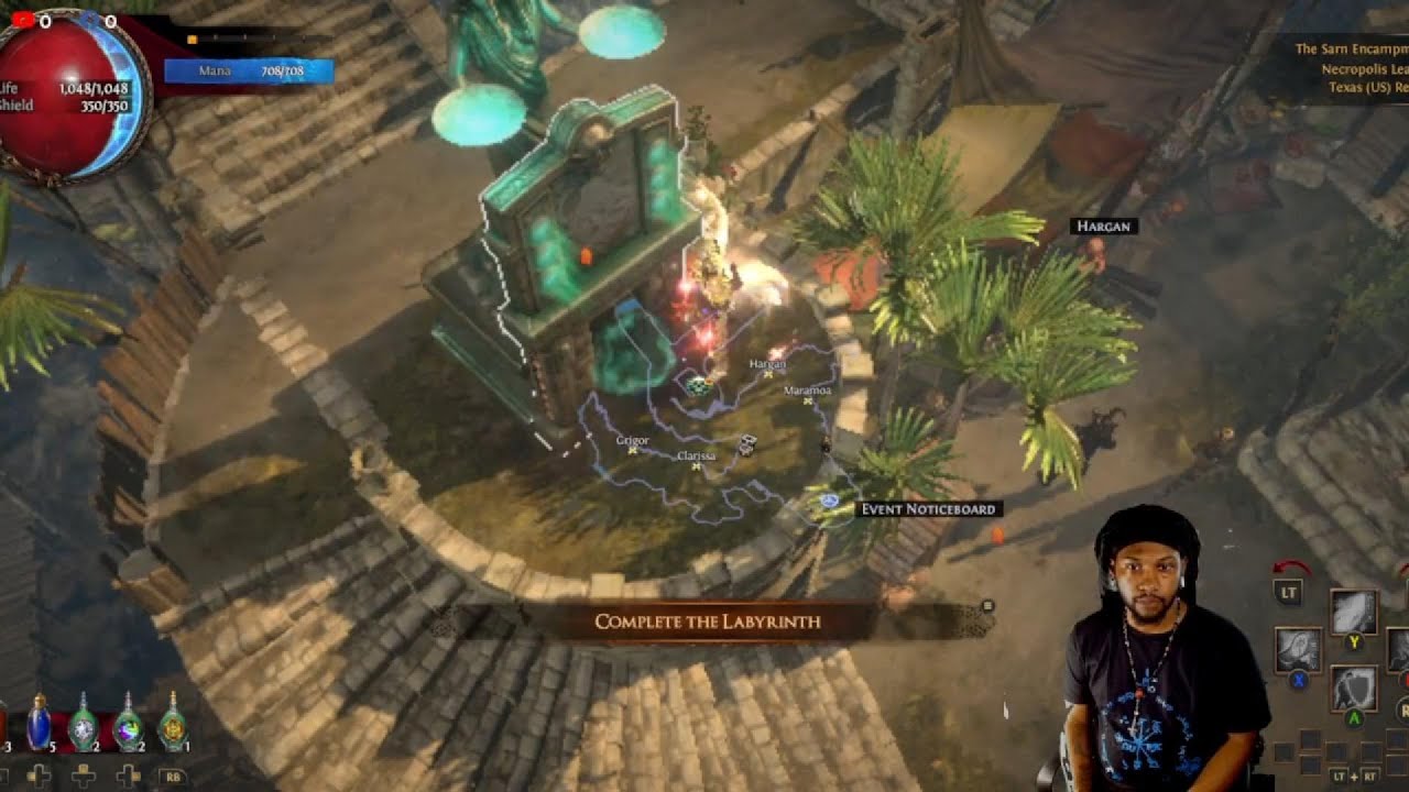 Completing The Lord's Labyrinth for Our Ascendancy Path of Exile - YouTube