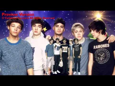One Direction Celebrity Fast Card - Christmas - YouTube