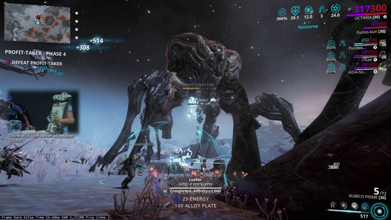 Warframe | Profit-Taker Orb hunt - YouTube