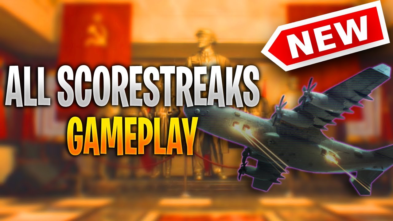 Black Ops Cold War - All Scorestreaks Showcase (COD Cold War ...