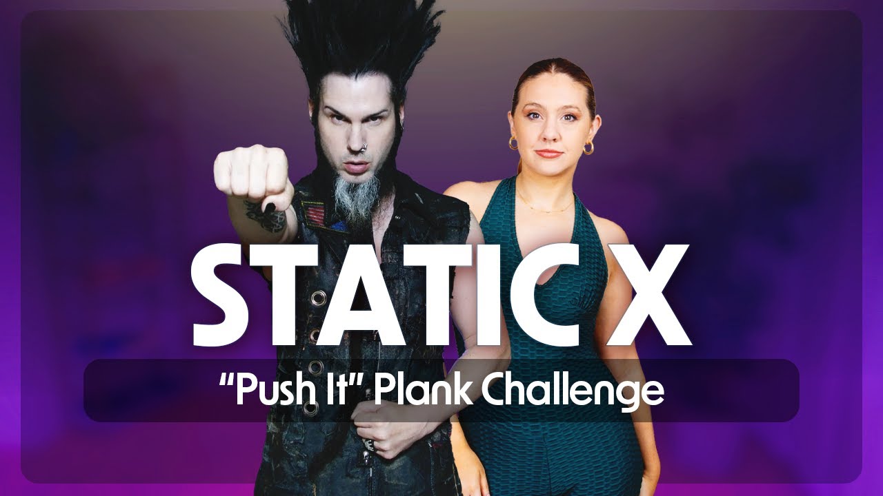 Static X "Push It" | Metal Plank Challenge Workout - YouTube