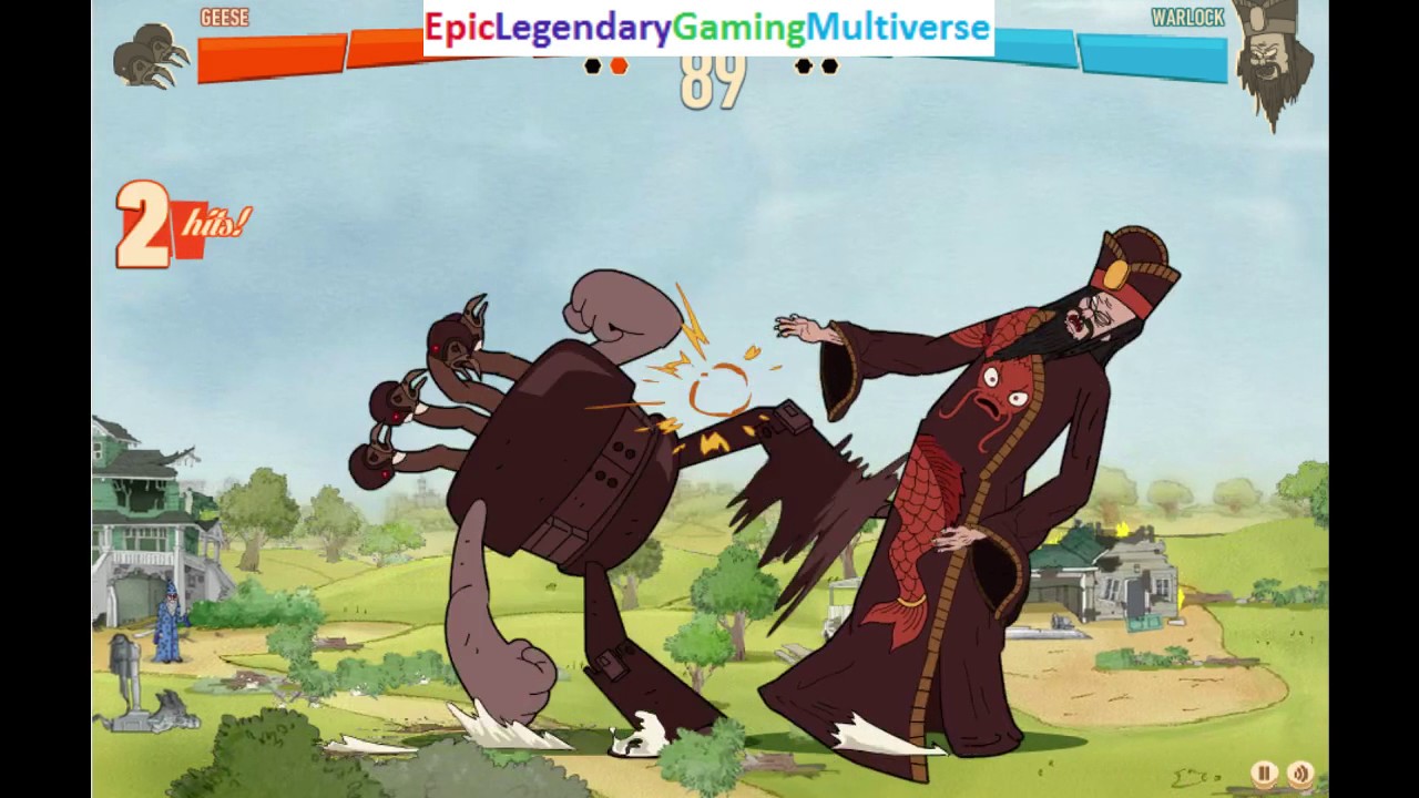 Geese VS Warlock In A Regular Show Battle Of The Behemoths Match ...