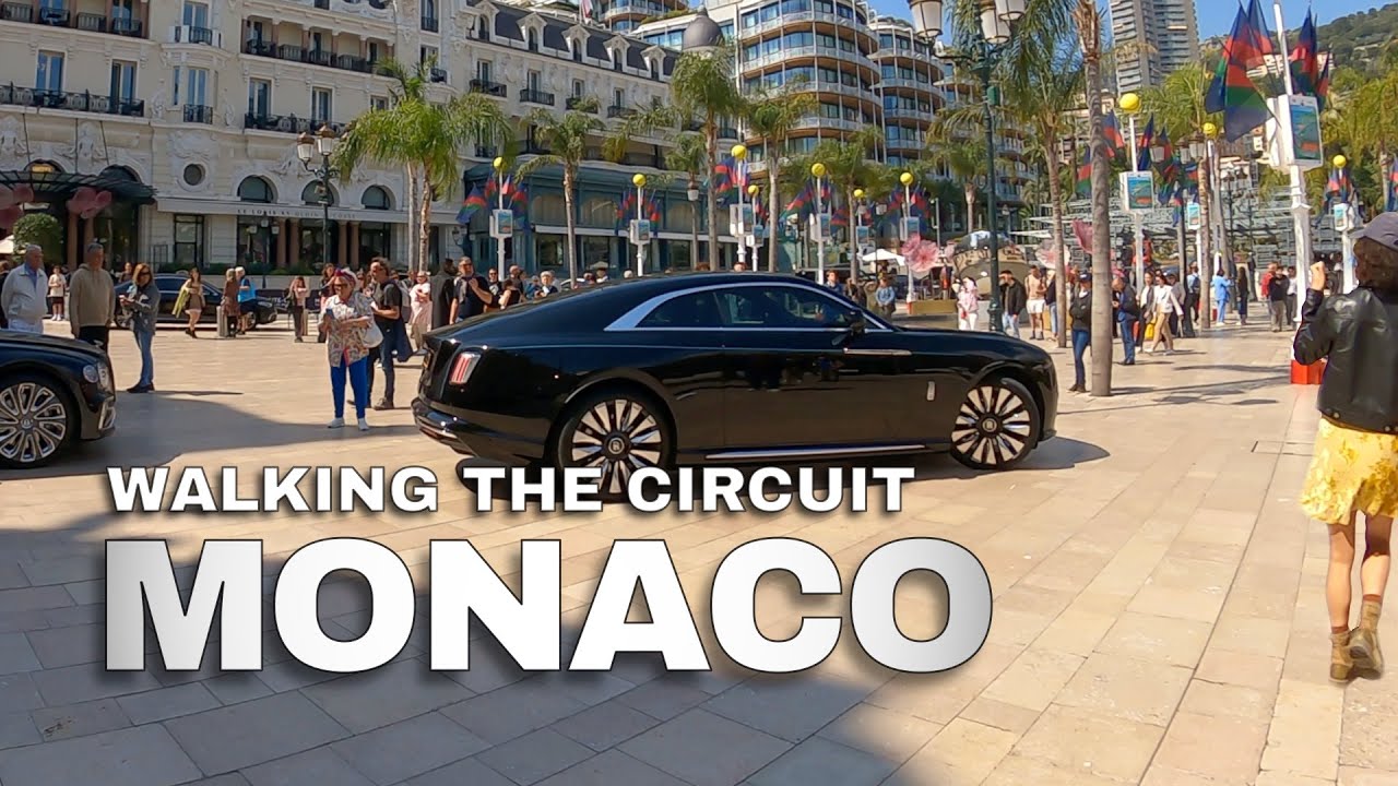 Monaco-Ville, Monaco 🇲🇨 • Walking Tour • Exploring the Circuit Before ...