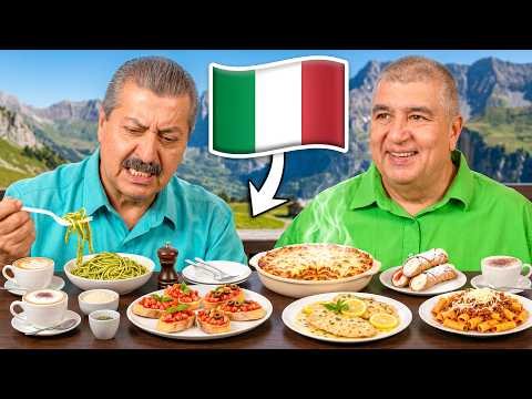Mexican Dads Try Italian Food