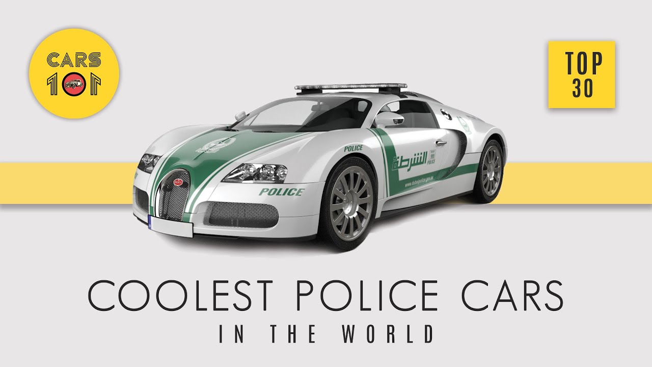 Coolest Police Cars In The World | Top 30 | 2023 | Cars 101 - YouTube