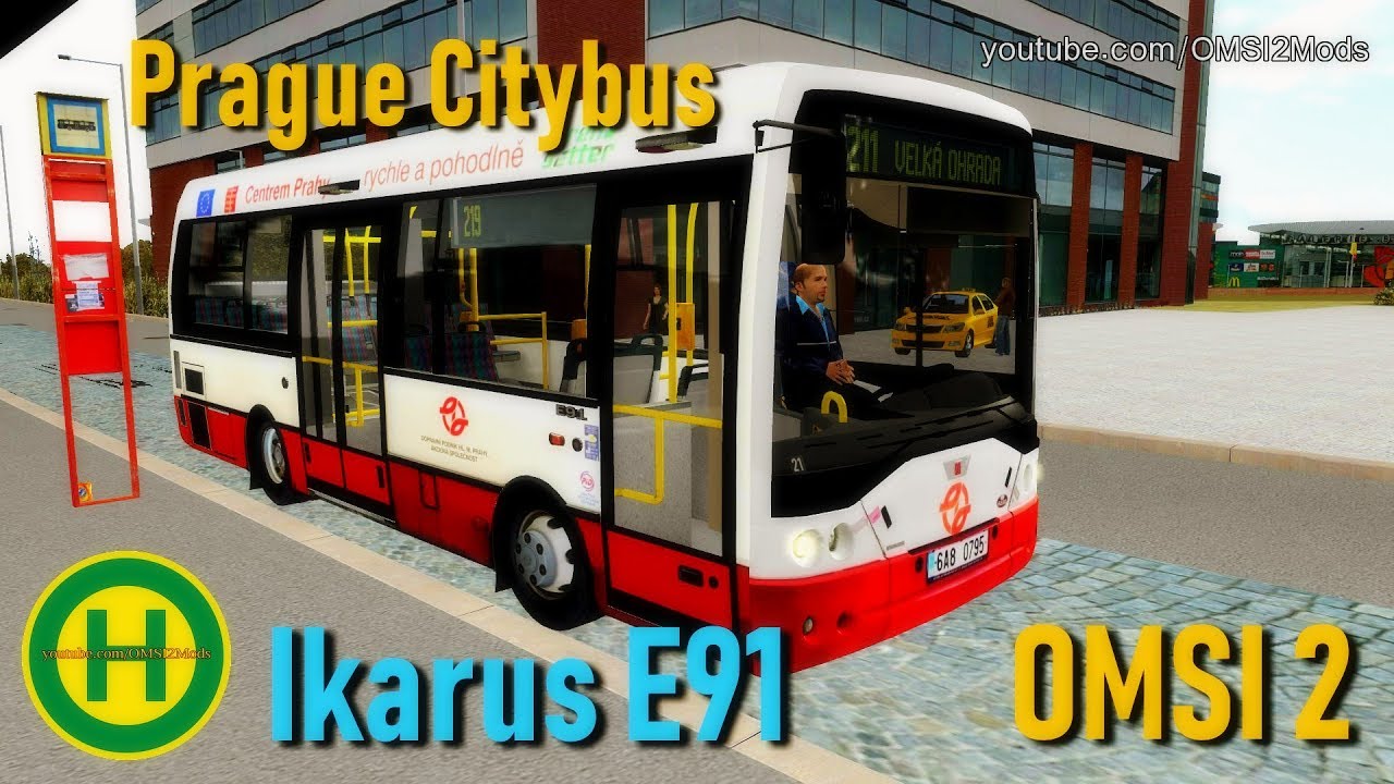 OMSI 2 - Ikarus E91 DP Praha - Citybus - YouTube