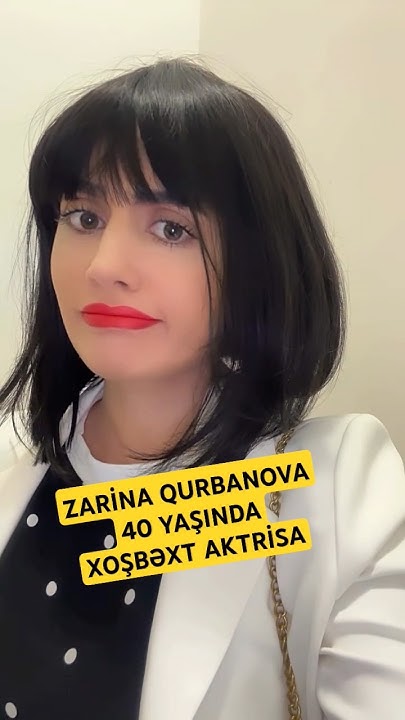 KOMEDİXANA ZARİNA 40 YAŞINDA XOŞBƏXT AKTRİSA OLACAQ #shorts - YouTube