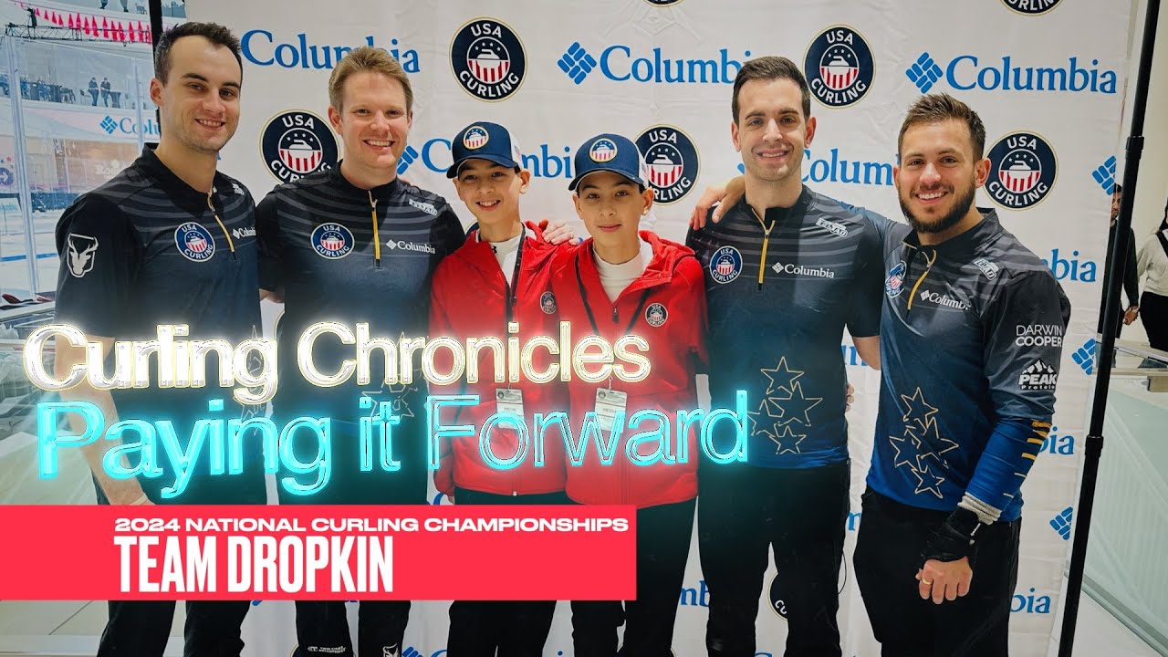 CURLING CHRONICLES - PAYING IT FORWARD with TEAM DROPKIN - YouTube