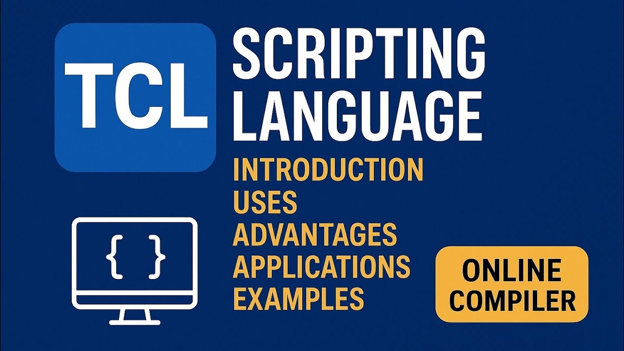 TCL scripting language Explained clearly with examples #please have a look - YouTube