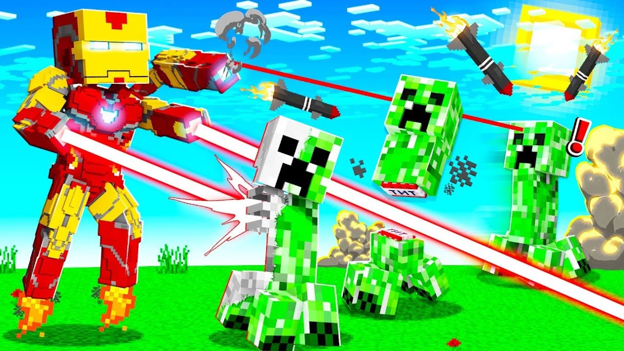 Becoming Iron Man in Minecraft (Jet Boots) - YouTube