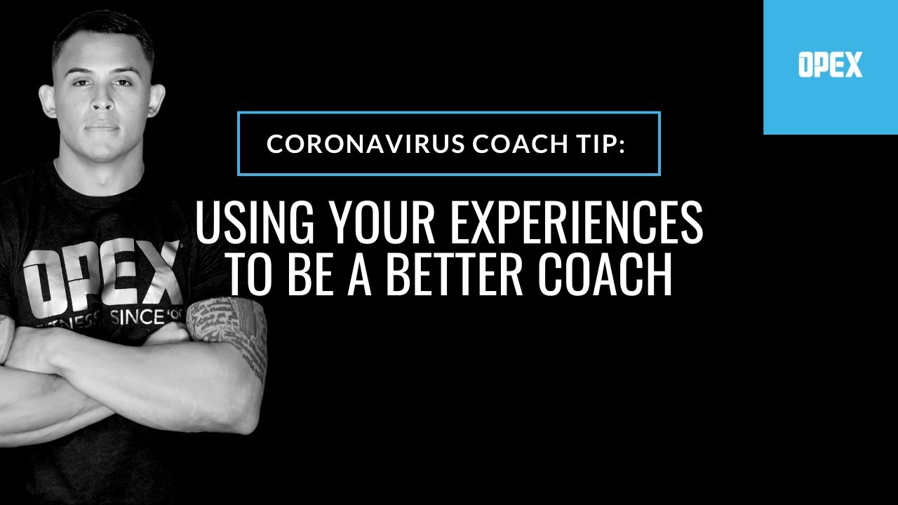 Use Your Experiences to be a Better Coach - Coaching Tip - YouTube