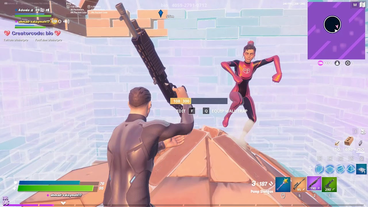 Right Back 💫(fortnite montage) - YouTube
