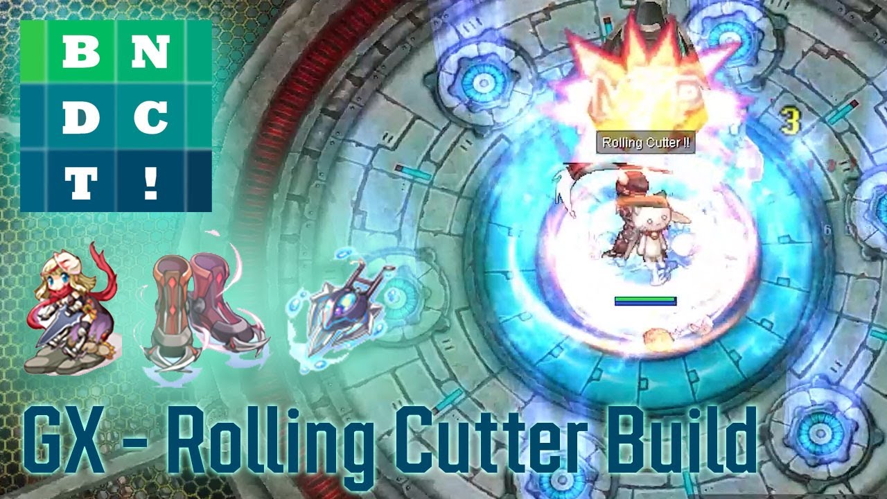 [iRO] Rolling Cutter GX - 0 Cast Delay, 100% Perfect Hit vs Central ...
