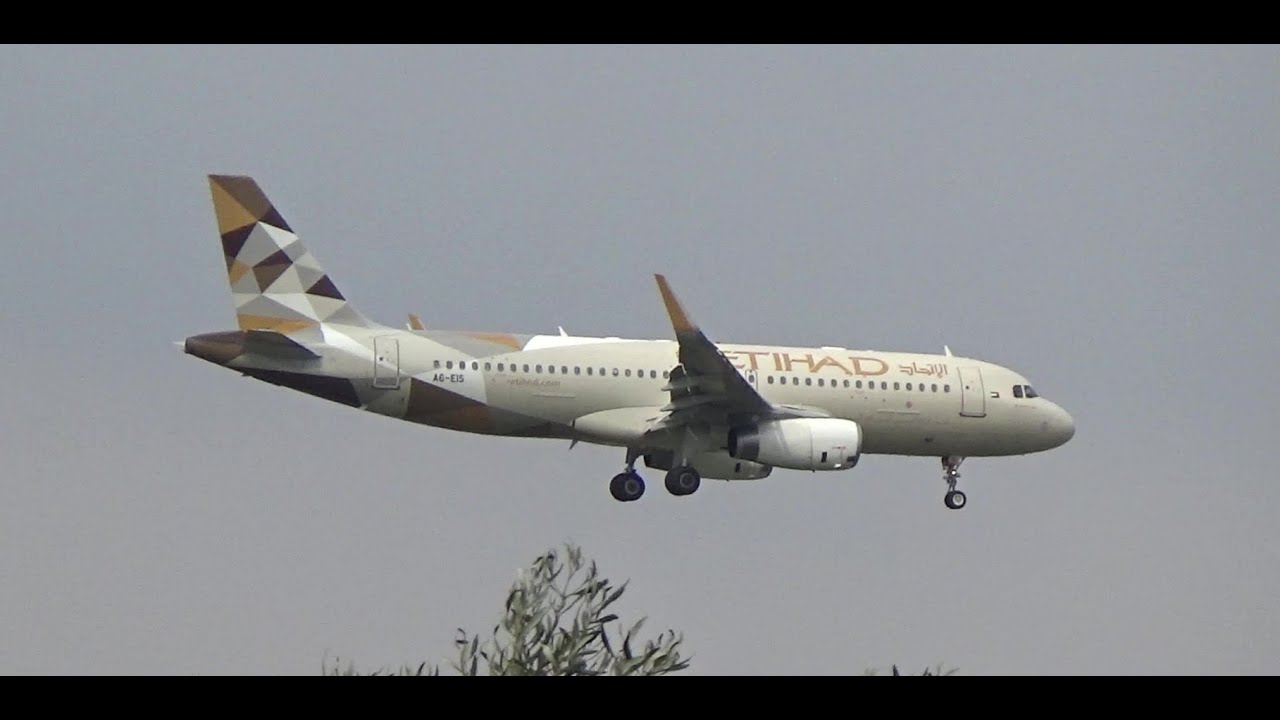 Close up Plane Spotting Action in HD @ Athens International Airport ...