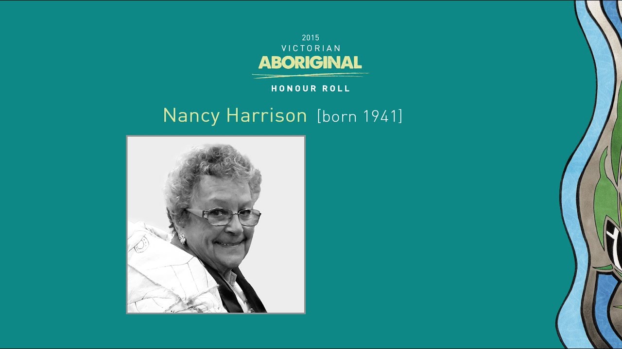 2015 Victorian Aboriginal Honour Roll - Nancy Harrison - YouTube