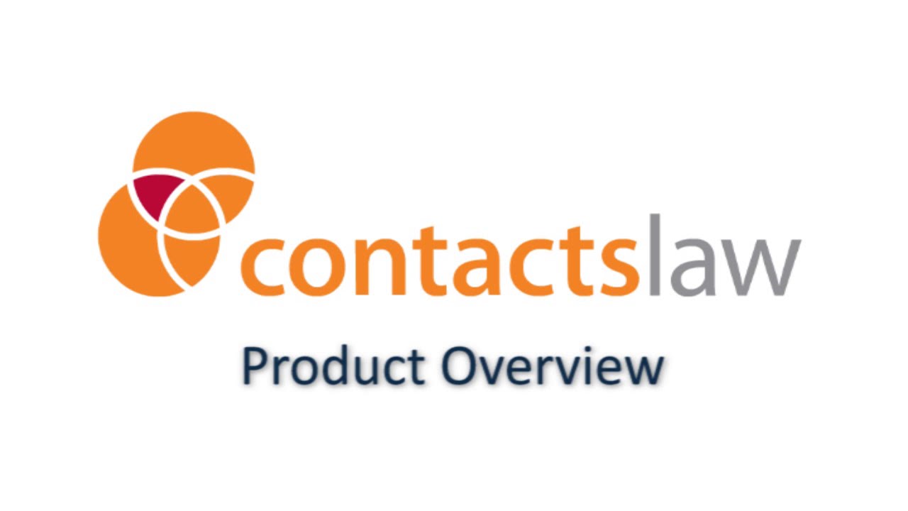 ContactsLaw Overview - YouTube