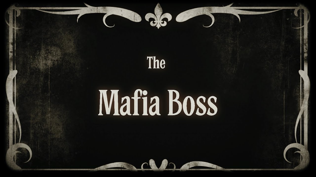 The Mafia Boss - 1920s Silent Film For School - YouTube