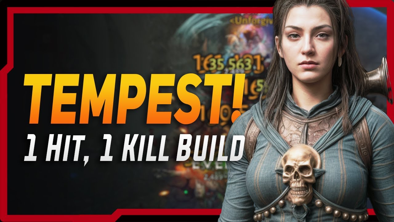 1 Hit 1 Kill - Tempest Speed Farm Builds - Diablo Immortal - YouTube
