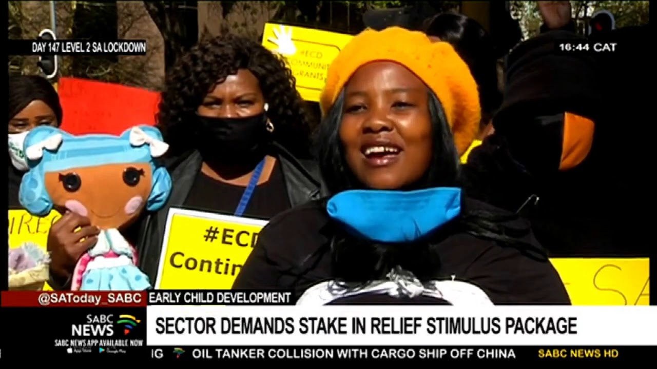 ECD center practitioners demand money from stimulus package - YouTube