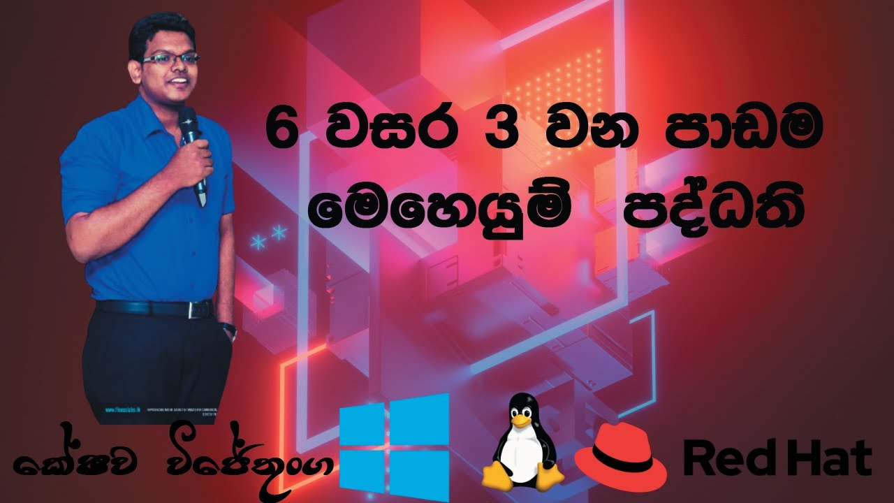 6 වසර 3 වන පාඩම Operating System || මෙහෙයුම් පද්ධති || ICT || Sinhala ...