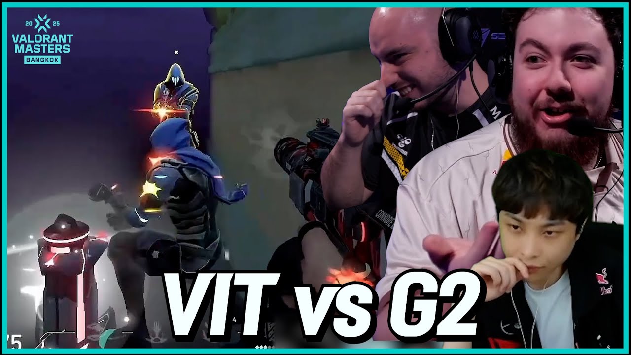NA(북미) vs EU(유럽) 자존심 대결 | G2 VS VIT | VALORANT Masters Bangkok Playoffs - YouTube