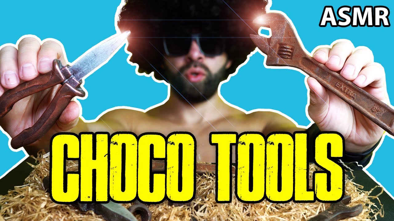 ASMR EDIBLE TOOLS CHOCOLATE | MUKBANG - YouTube