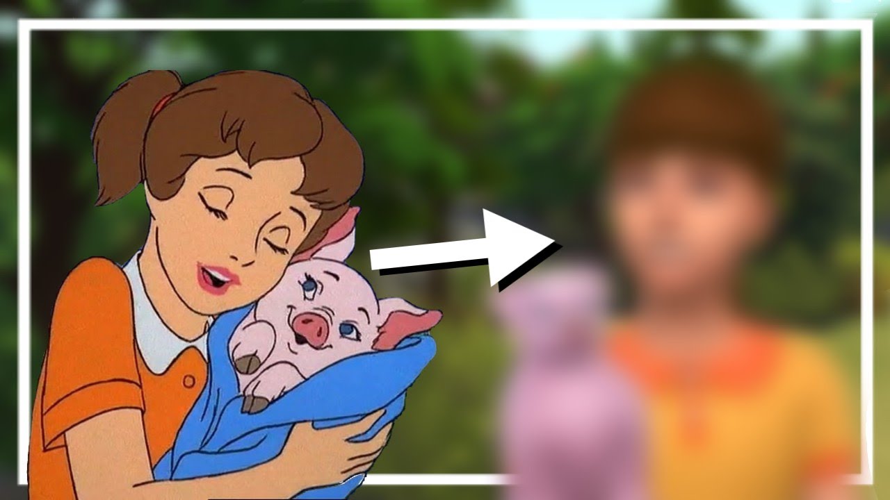 Recreating FERN AND WILBUR From "Charlottes Web" in The Sims 4! - YouTube